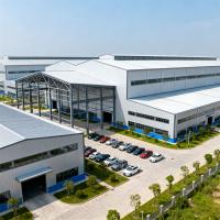 China Low-Cost Prefabricated Steel Frame Metal Warehouse with Easy Assembly for sale