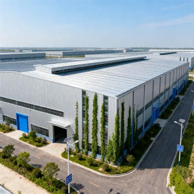 China Steel Frame Warehouse Building Prefabricated Steel Frame H Section for sale