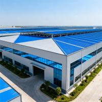 China Factory Steel Structures Warehouse Metal Workshop Prefab Shed for sale