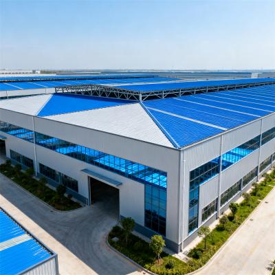 China Factory Steel Structures Warehouse Metal Workshop Prefab Shed for sale