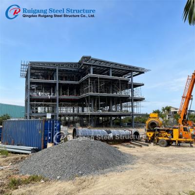 China Modern Wide Span Steel Buildings Multi Storey Lightweight Metal Building for sale