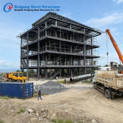 China Multi-Story Prefabricated Light Steel Structure Building Metal Prefab Warehouse Workshop for sale