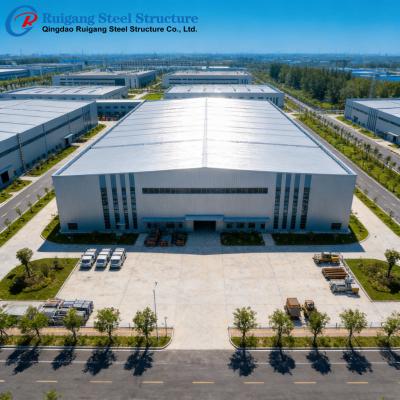 China Seismic Resistant Strong Steel Structure Workshop , Modular Steel Buildings Structure for sale