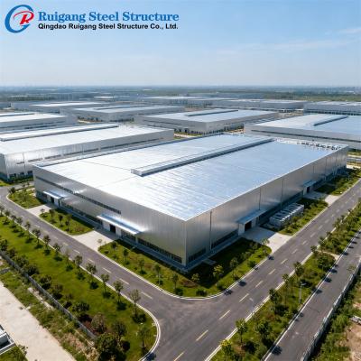China Lightweight Prefabricated Steel Structure Warehouse Building Custom Design for sale