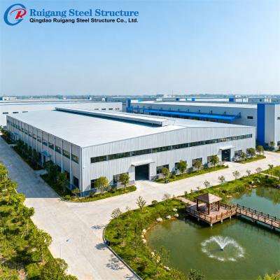 China Construction Modular Industrial Agricultural Prefabricated Storage Prefab Light Steel Structure Metal Warehouse / Workshop Building for sale