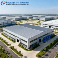 China Prefabricated Steel Structure Construction Industrial Building for Warehouse Workshop Hanagr Garage for sale