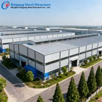 China Wind Load Resistant Hot-Dip Galvanized PEB Steel Structure with Bolted or Welded Connection for sale