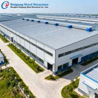 China Wind Load Up to 300 km/h Hot-dip Galvanization Q355/Q235B Steel Grade Prefabricated Steel Building and Steel Frame Workshop for sale