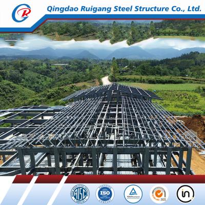 China Durable Steel Structure High Rise Building with Wind Load Up to 300 km/h and Hot-Dip Galvanization for sale