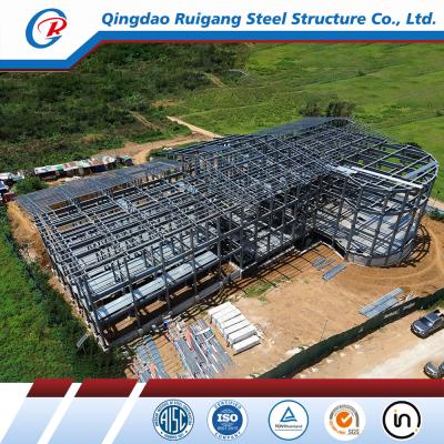 China High-Rise Steel Structure Building with Wind Load Up to 300 km/h, Hot-Dip Galvanization, and Q355/Q235 Steel Grade for sale