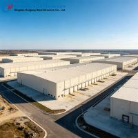 China Lightweight Clear Span Metal Structures , Large Scale Storage Steel Buildings for sale