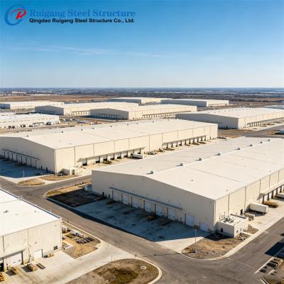 China Modern Aesthetics Metal House Customized Steel Structure Warehouse Building for sale