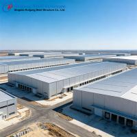 China Hot Dip Galvanized Prefab Steel Structure Metal Warehouse Building Industrial for sale