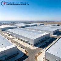 China Prefabricated  Metal Building Steel Structure Factory for sale