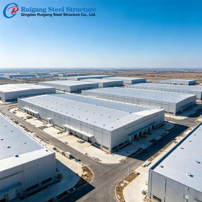China Prefabricated  Metal Building Steel Structure Factory for sale