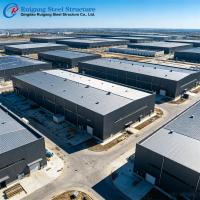China Galvanized / Painted Steel Structure Storage Warehouse Earthquake Resistant for sale