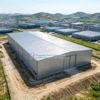 China Commercial Metal Building Construction Fire Resistant Metal Frame Structure Construction for sale