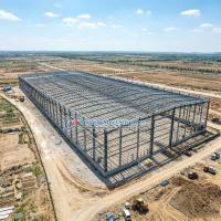 China Advanced Steel Structure Building Prefabricated Steel Frame Construction for sale