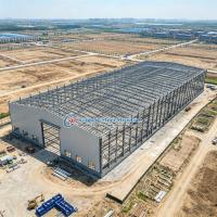 China Prefabricated Warehouse Building Steel Structure Factory For Sustainable Production for sale