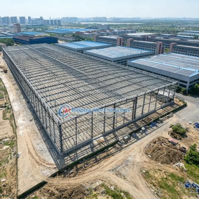 China Industrial Steel Structure Hangar , Prefab Metal Airplane Hangar for sale