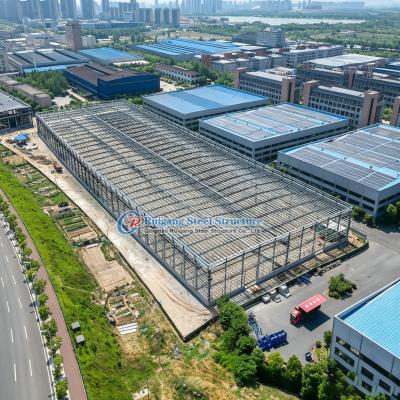 China Agricultural Industrial Steel Buildings Painted / Galvanized Steel Building Storage Workshop for sale
