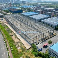 China Sustainable Prefabricated Steel Structure Workshop With Advanced Crane Systems for sale