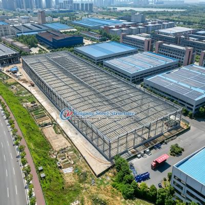 China Modular Steel Structure Factory High Strength Steel Frame Workshop Building for sale