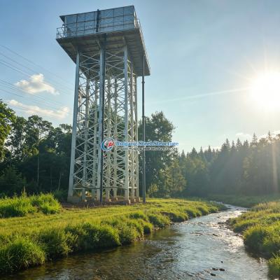 China Large Capacity Steel Water Tank Tower Industrial Water Storage Tank for sale