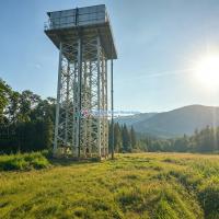 China Pressed Steel Water Tank Tower With 8m High Steel Tower Water Tank Holder for sale