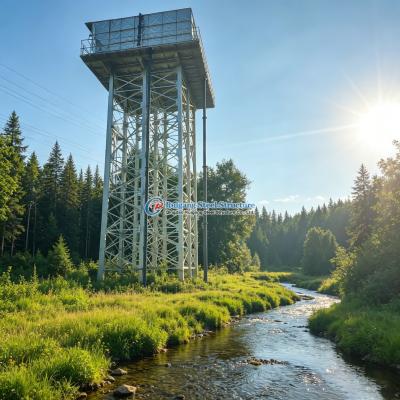 China Energy Home Water Tank Steel Frame Water Tower Galvanised Steel Water tank for sale