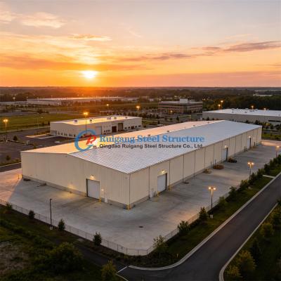 China Industrial Painted Steel Building / Aws Certified Steel Structure Workshop/ Steel Warehouse/Plant/Factory/Steel Structure Building for sale