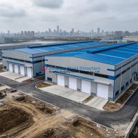 China Industrial Steel Structure Warehouse Modular Metal Storage Shed for sale