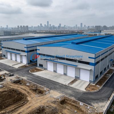 China Industrial Steel Structure Warehouse Modular Metal Storage Shed for sale