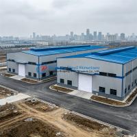China Low Cost Prefabricated Light Steel Workshop Chicken House Factory Commercial Industrial Warehouse for sale