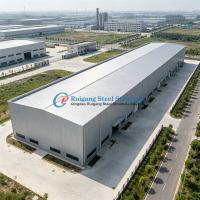 China 1000 Sqm Steel Warehouse Building Single Span Economic Modern Steel Structure Warehouse Light Factory Warehouse Design for sale