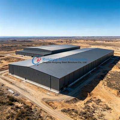 China Main Steel Frame Metal Structure Building Prefabricated Warehouse for sale