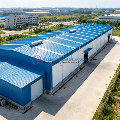 China Industrial Sheds Prefabricated Steel Frame Building Warehouse Construction for Workshop and Storage Steel Structure Warehouse for sale