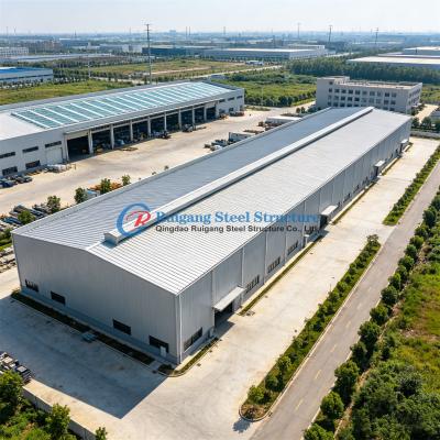 China Customized Design Clear-Span Steel Structure Warehouse with 50+ Years Lifespan for Multi-Purpose Storage for sale