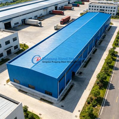 China Steel Frame Building Prefabricated Steel Structure Warehouse for sale