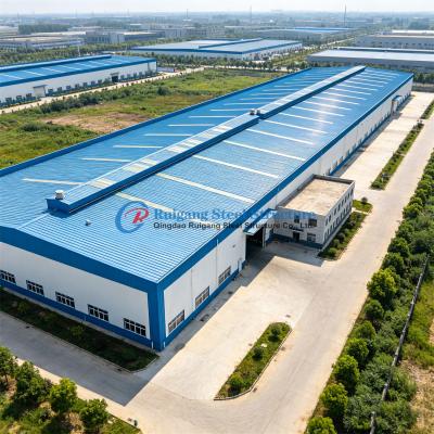 China Prefab Engineering Galvanized Steel Warehouse Buildings Design Structure for sale