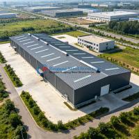 China Easy Install Single Span Prefabricated Steel Structure Warehouse for sale