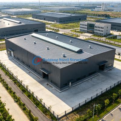 China Free Design Prefabricated Steel Factory Industrial Warehouse Buildings for sale
