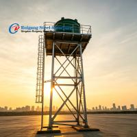 China Prefab Construction Material Steel Tower Water Tank, Anti-Rust Galvanized Overhead Water Tower for sale