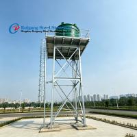 China High-Efficiency Energy-Saving Galvanized Steel Water Tower, Prefab Steel Structure Water Tank Cooling Tower for sale