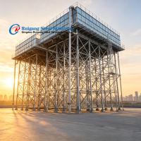 China Hot Dipped Galvanized Overhead Steel Water Tank Tower, Prefab Steel Structure Support Frame for Water Storage for sale