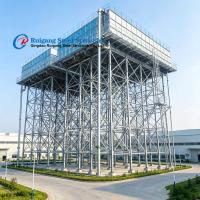 China 10m & 15m Height Galvanized Steel Structure Water Tank Tower, Durable Anti-Corrosion Overhead Water Tower for sale