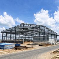 China Galvanized Steel Industrial Building, Prefab Steel Structure Warehouse for Logistics & Storage Center for sale