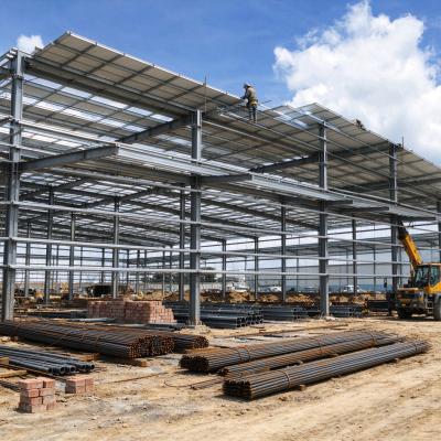 China Heavy Duty Industrial Steel Structure Factory, Assembly Line Machinery Hall for Manufacturing Plant for sale