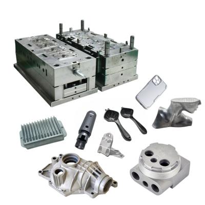 China OEM aluminum die casting parts for automotive, industrial, and consumer products, with excellent surface finish and tight tolerance. for sale