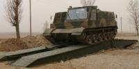 China Sefl Fold And Unfold 21 Meters Army Temporary Bridge Emergency Bridge for sale